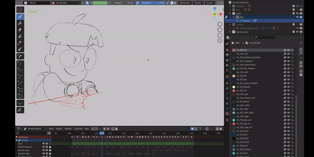 Grease Pencil Color Picker A Blender Addon La Cuisine